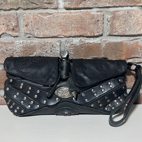 Diesel | Bags | Diesel Leather Studded Bag | Poshmark